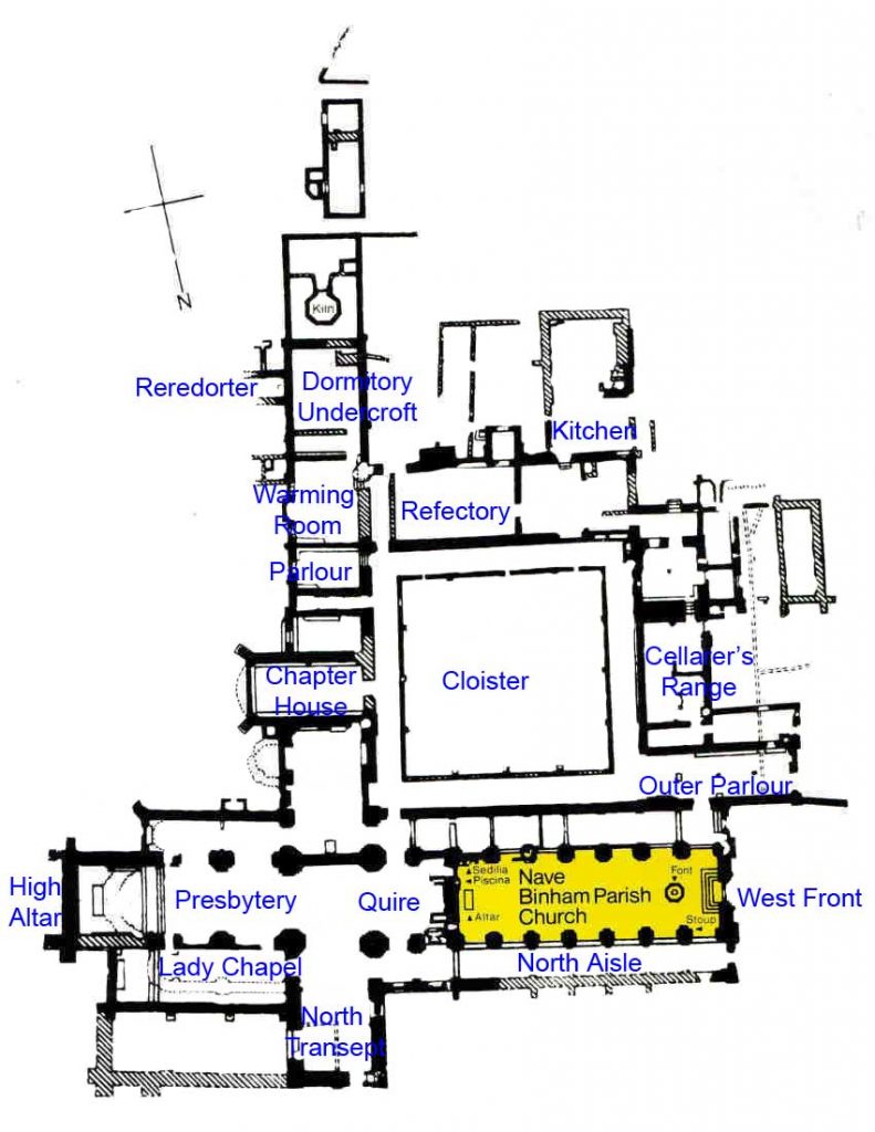 Ground Plan | Binham Priory